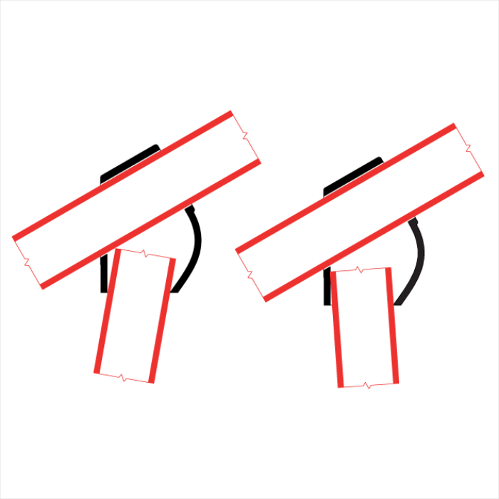 Pipeclamp Adjustable Short Tee 30-60 Degree – Doughty Engineering