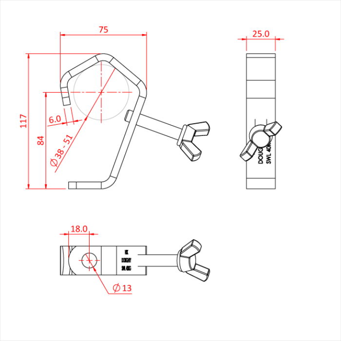 Universal Hook Clamp – Doughty Engineering