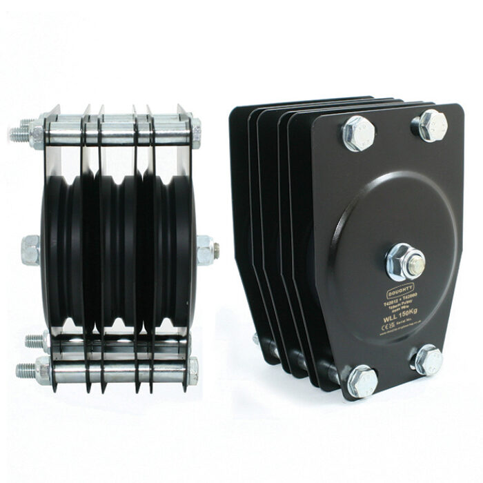 100mm Standard Pulleys-Wire Rope – Doughty Engineering