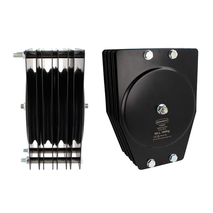 180mm Standard Pulleys-Wire – Doughty Engineering