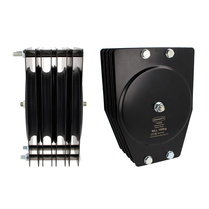 180mm Standard Pulleys-Rope – Doughty Engineering