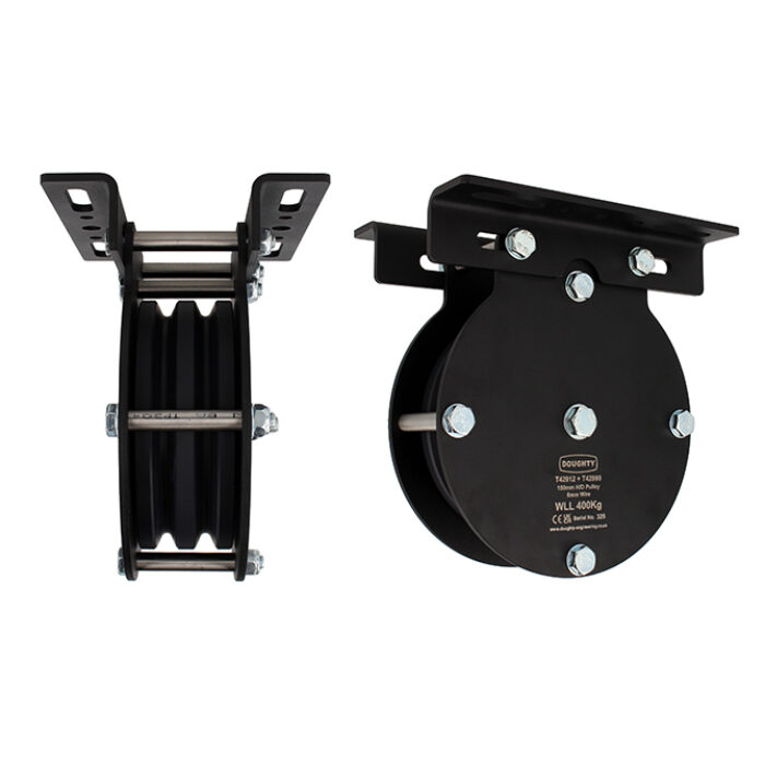 150mm Heavy Duty Pulleys-Wire – Doughty Engineering