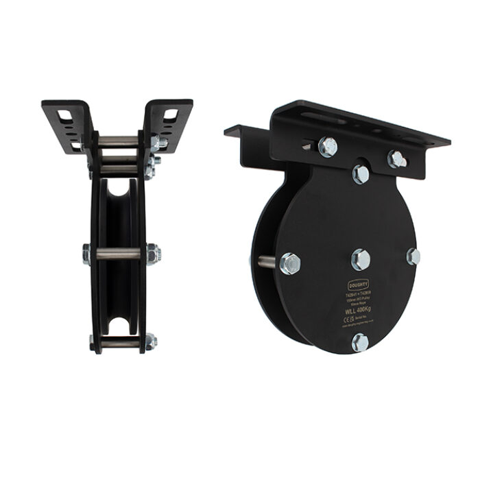 150mm Heavy Duty Pulleys-Rope – Doughty Engineering