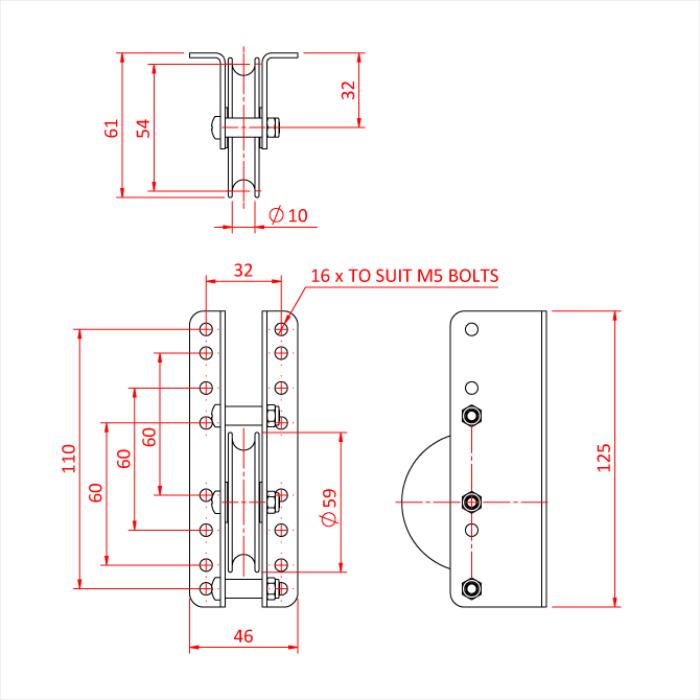 Return Pulley – Doughty Engineering