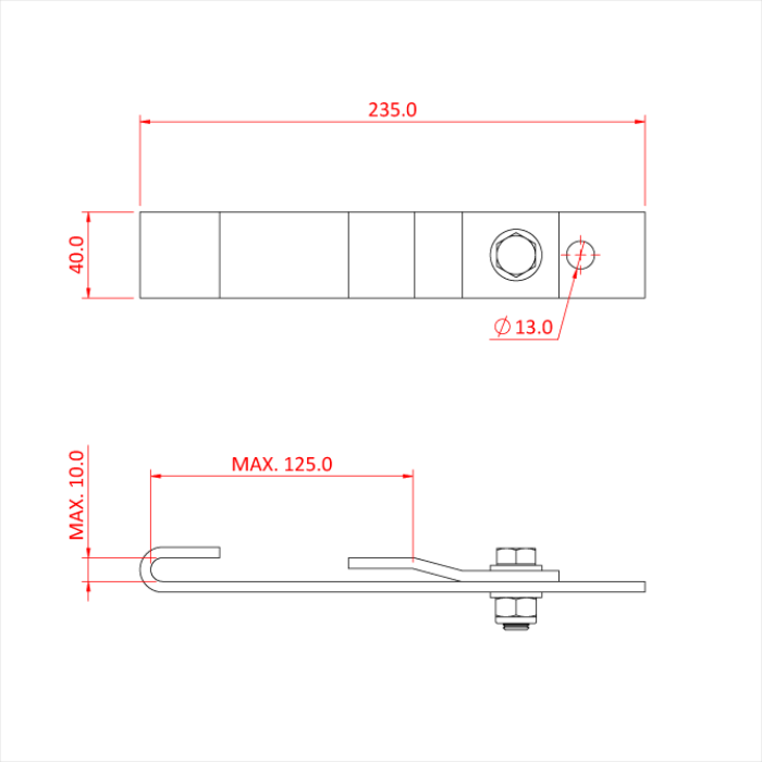 Pressed Girder Bracket – Doughty Engineering