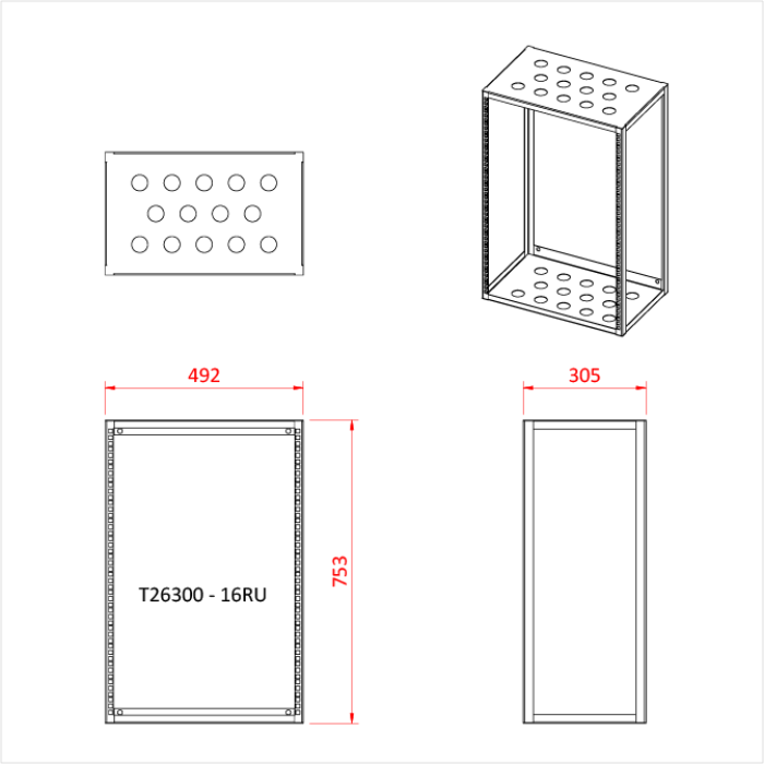 RU Rack Frames Doughty Engineering