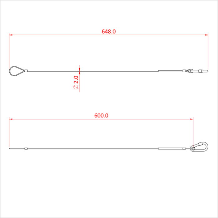 20Kg Safety Bond-2mm x 600mm – Doughty Engineering