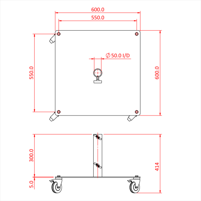 Tank Trap-Four Wheels – Doughty Engineering