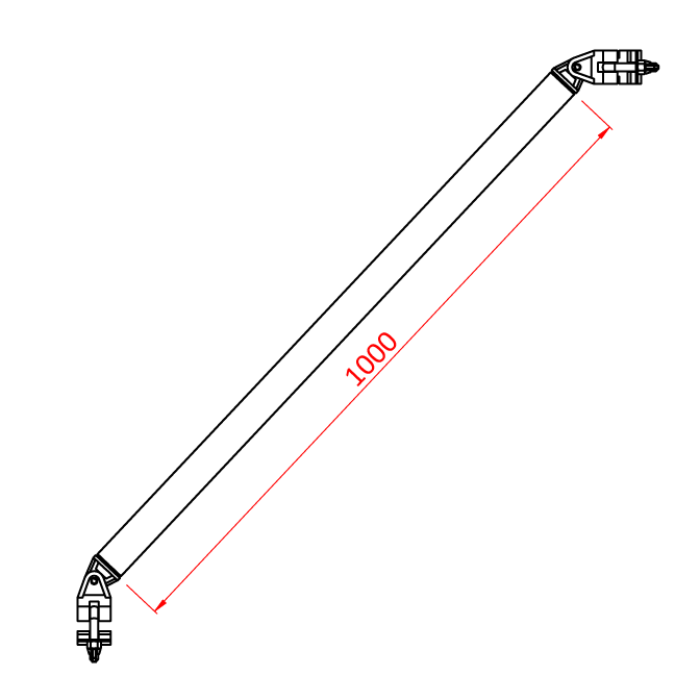 Aluminium Braced Boom Arms – Doughty Engineering