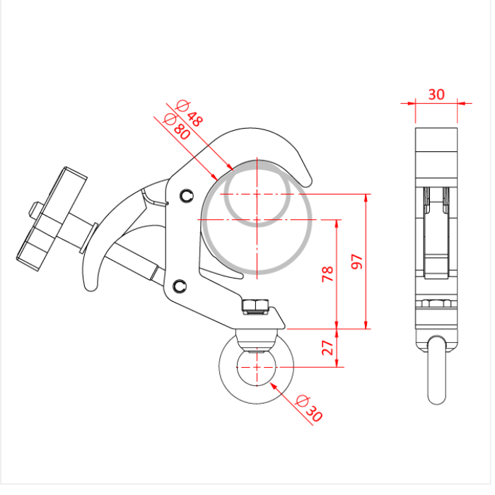 Titan Quick Trigger Hanging Clamp – Doughty Engineering