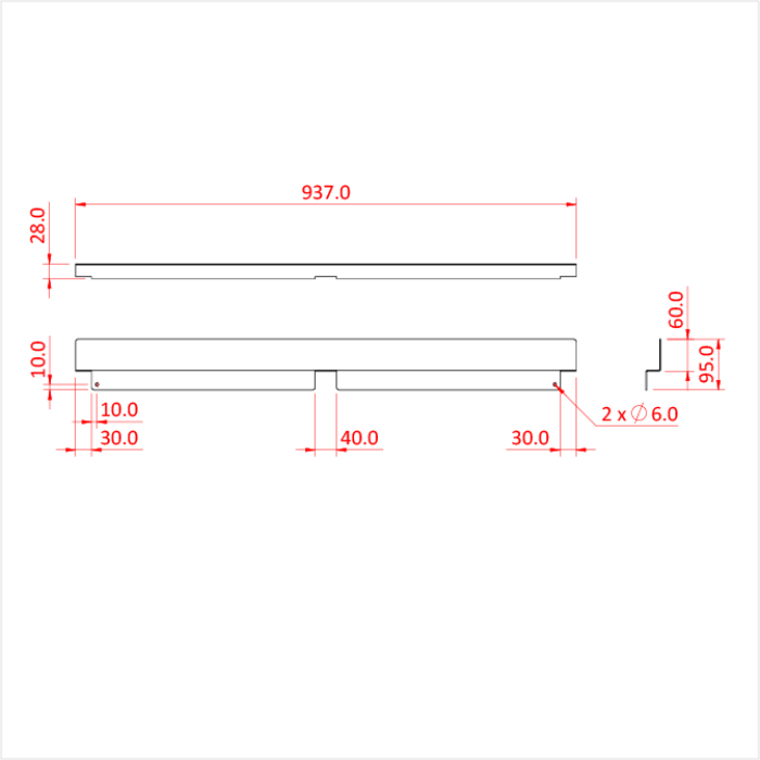 Easydeck 1M Chair Stop – Doughty Engineering