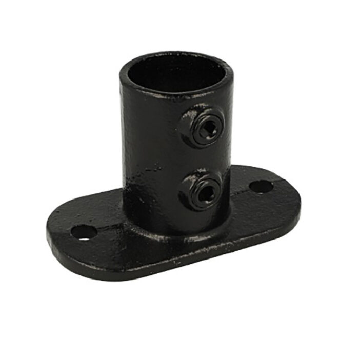 Pipeclamp Railing Base Flange – Doughty Engineering